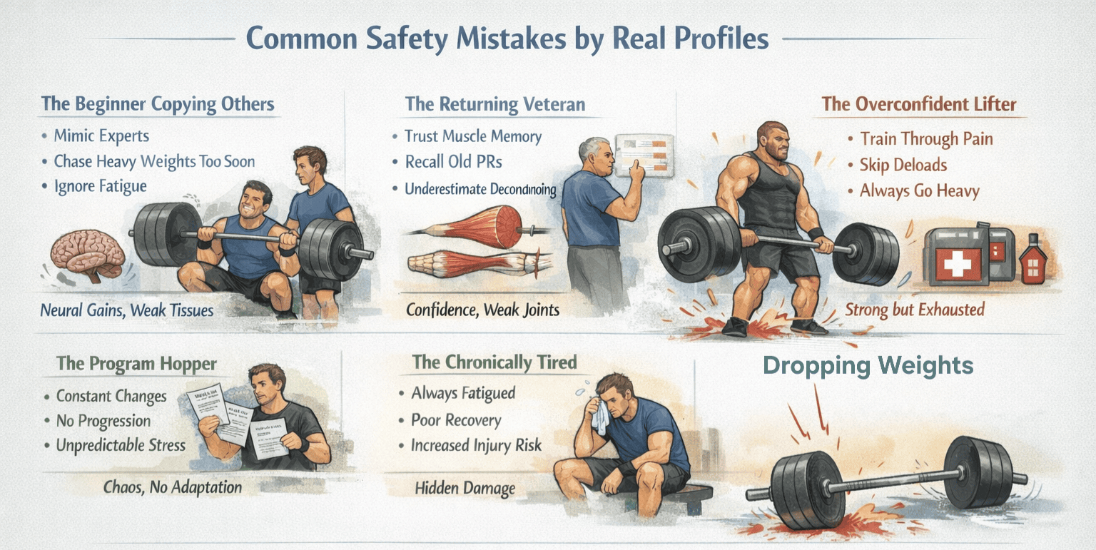 How to Train Safely in the Gym (Without Killing Progress or Motivation)