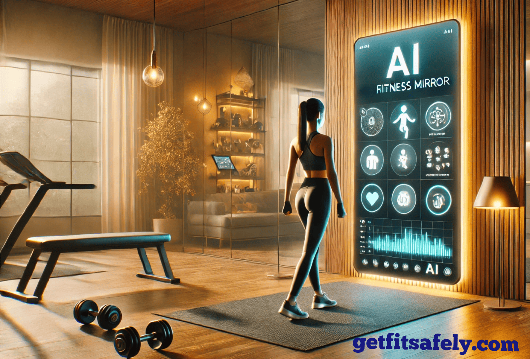 How AI Fitness Mirrors Can Help Beginners Level Up Their Workouts