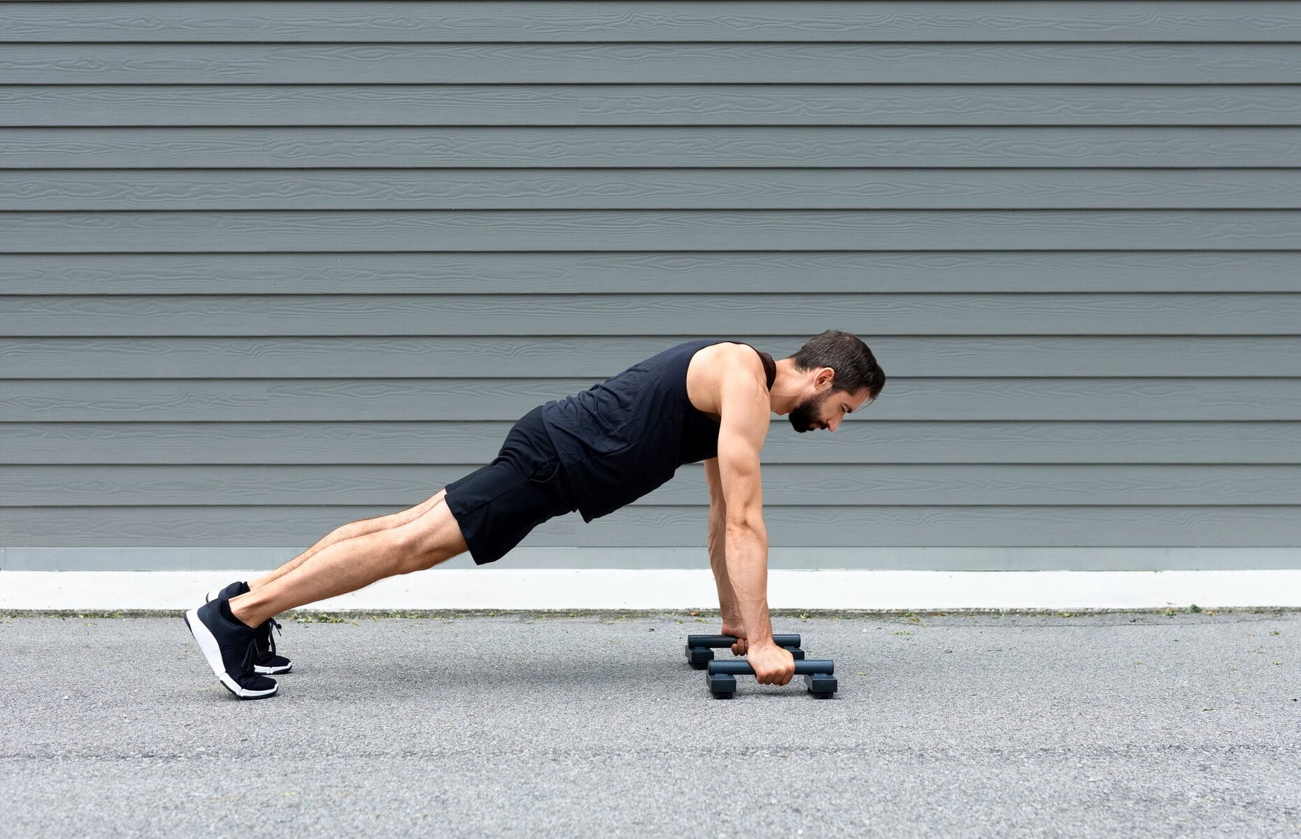 Why do deep push-up handles mess up my wrist alignment even with ...