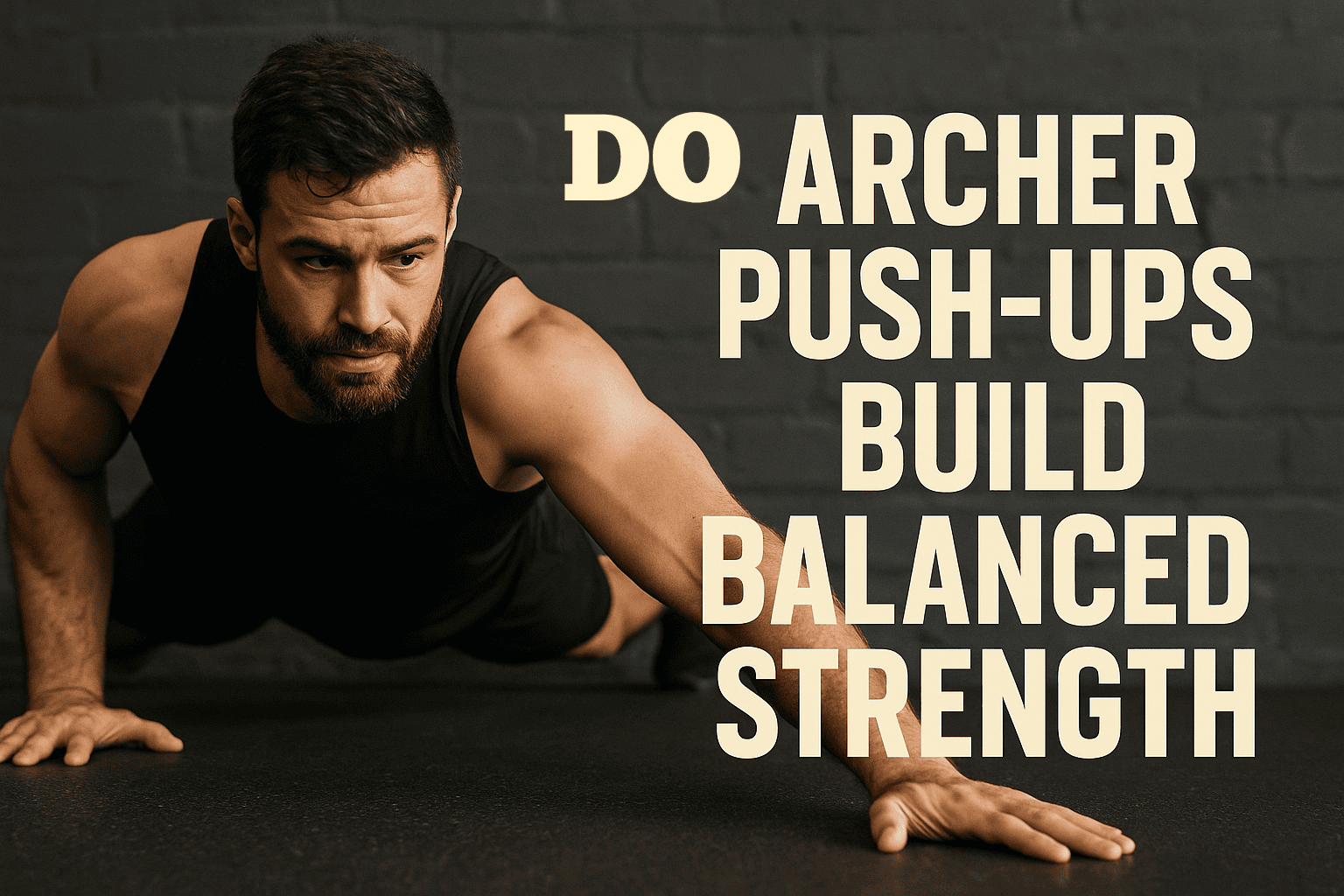 Do Archer Push-Ups Build Balanced Strength or Make One Side Work Harder?